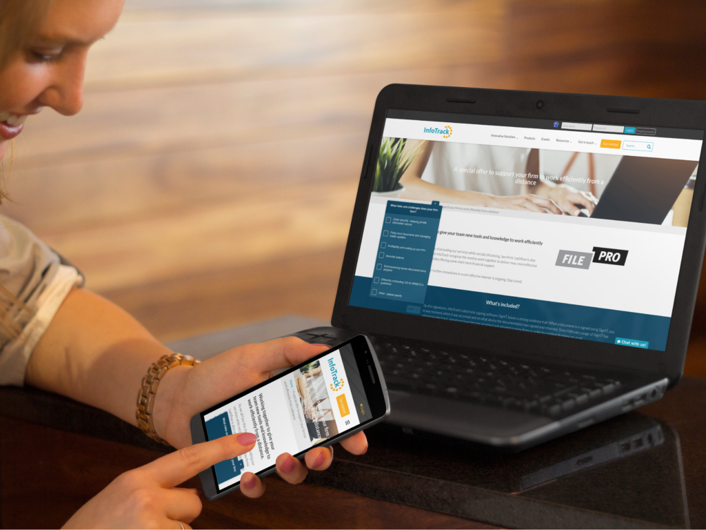 InfoTrack and FilePro - FilePro Legal Practice Management Software