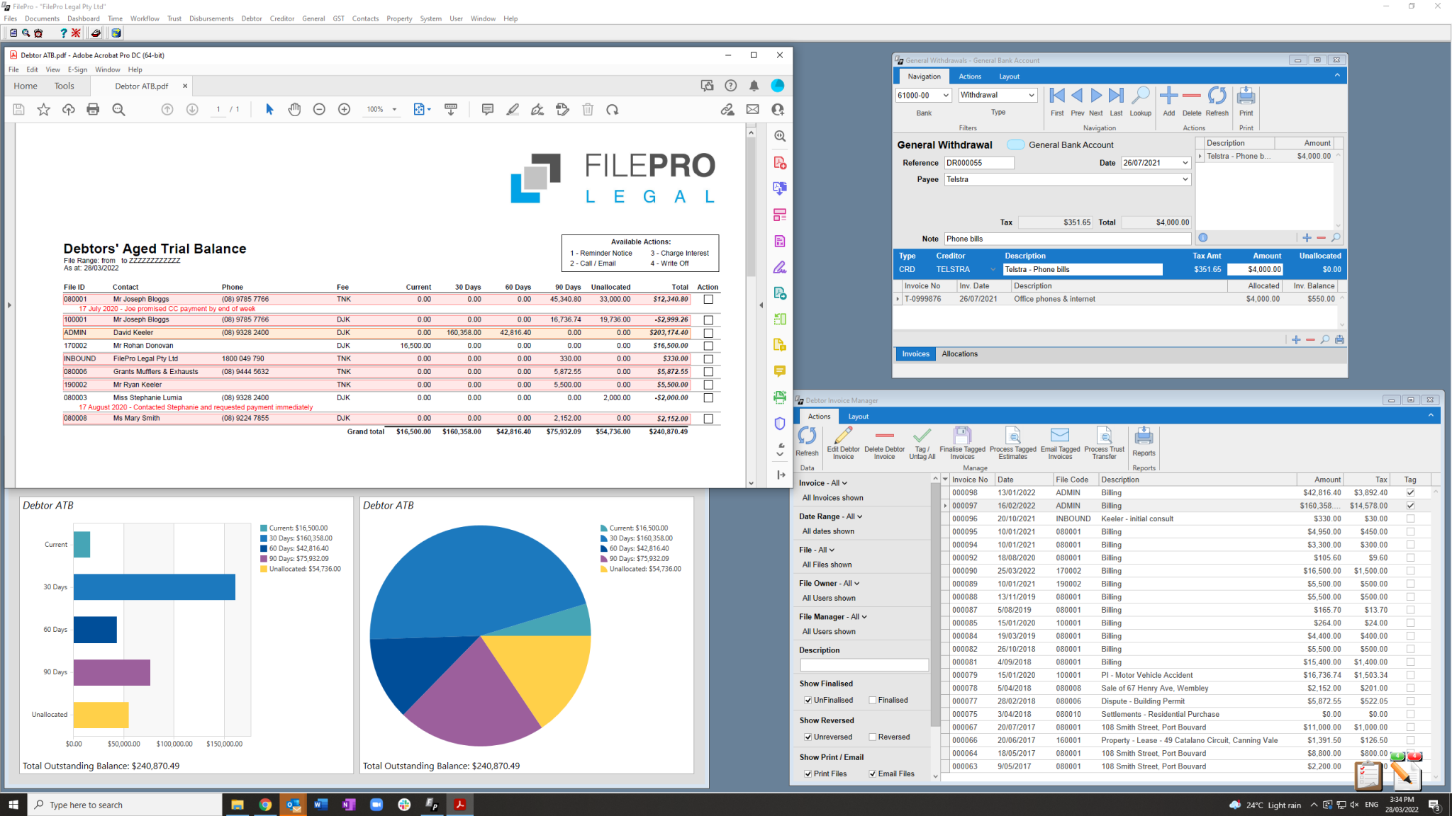 Software - FilePro Legal Practice Management Software
