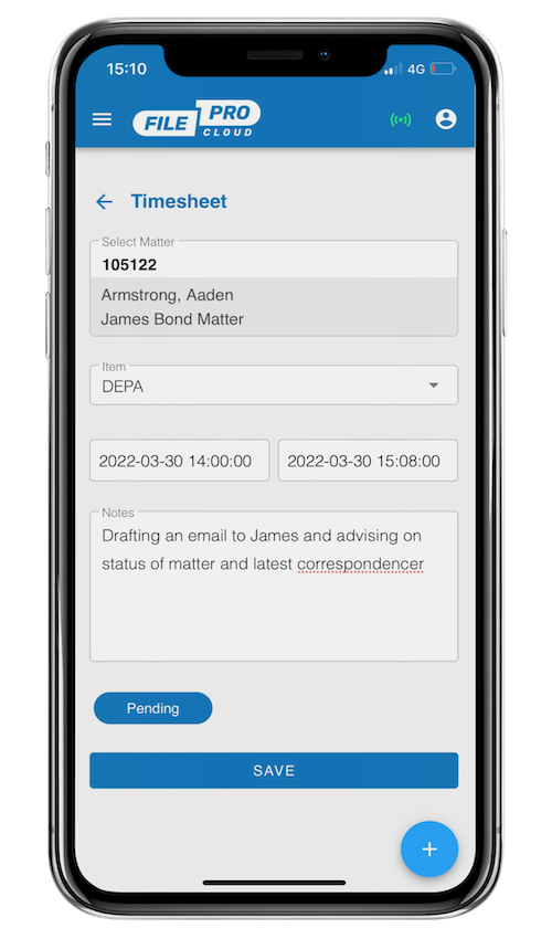 iphone-x-ios-screenshot-generator-1321 copy - FilePro Legal Practice Management Software